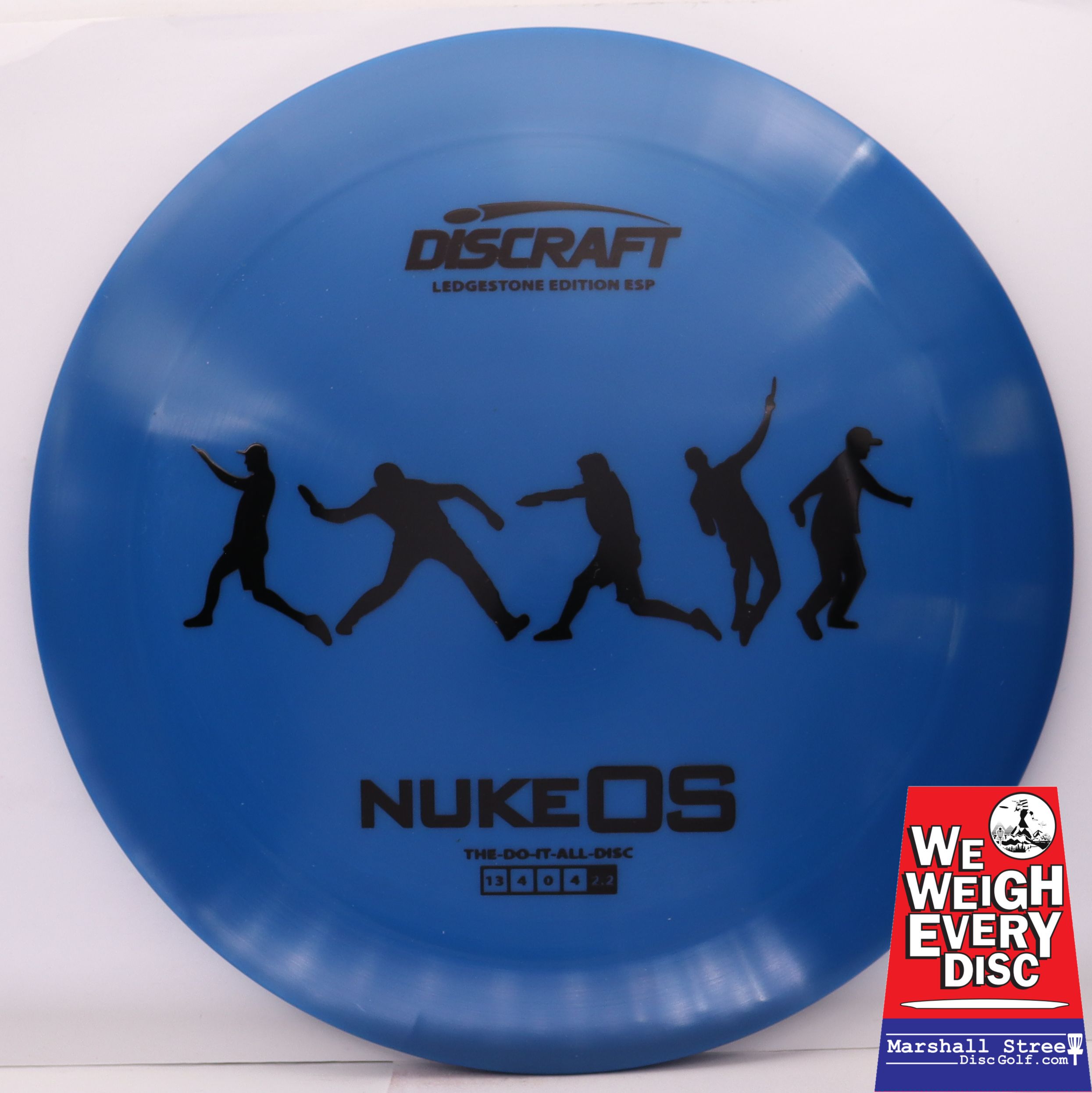 Solid-Color ESP Lightweight Nuke OS, 2025 Ledgestone Edition • Marshall Street Disc Golf